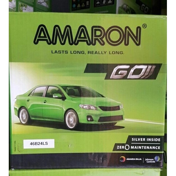 Jual Aki mobil Toyota Sienta, New Vios, Yaris NS60LS / 46B24LS AMARON ...