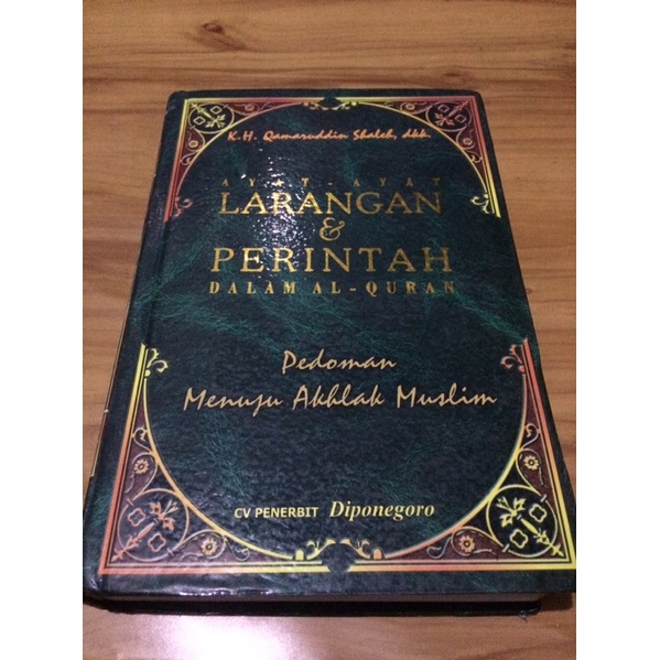 Jual ayat ayat larangan dan perintah dalam al quran al-qur’an kitab buku agama islam targhib wa ...