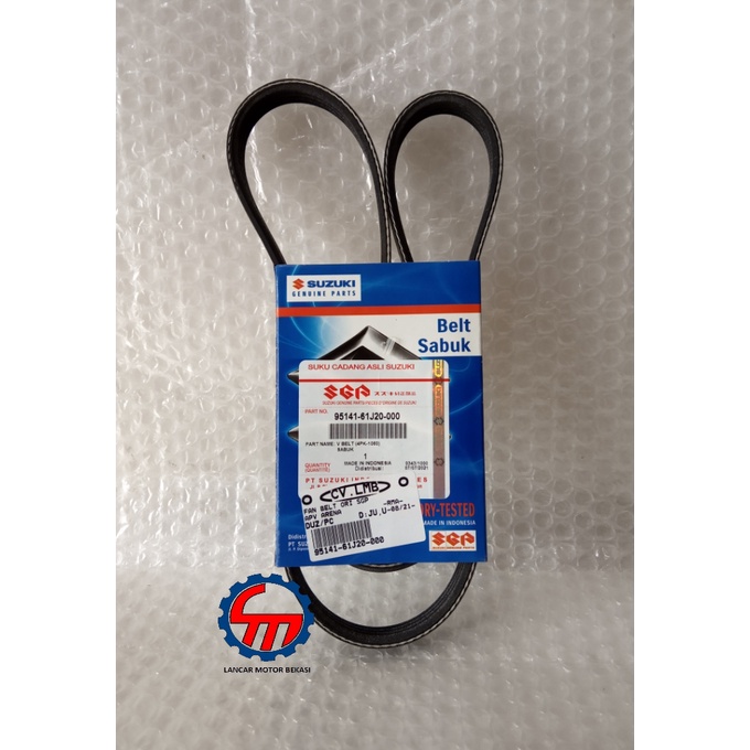 Jual Fan Belt Ac Apv Arena Asli SGP 95141-61J20-000 4PK-1060 | Shopee ...