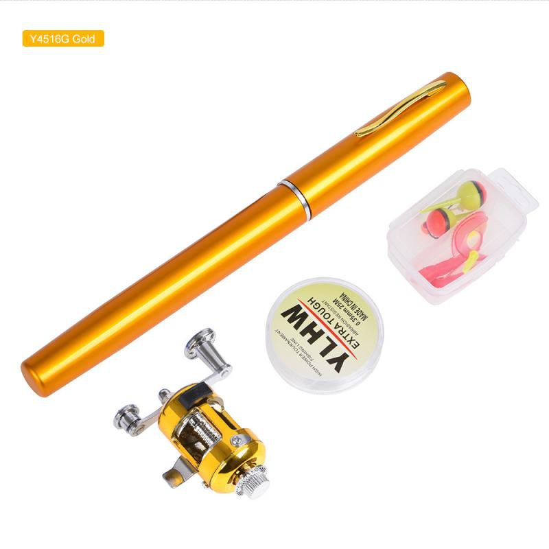 Jual Mini Joran Pancing Pulpen 100CM Fishing Rod Pen Outdoor Ultralight ...