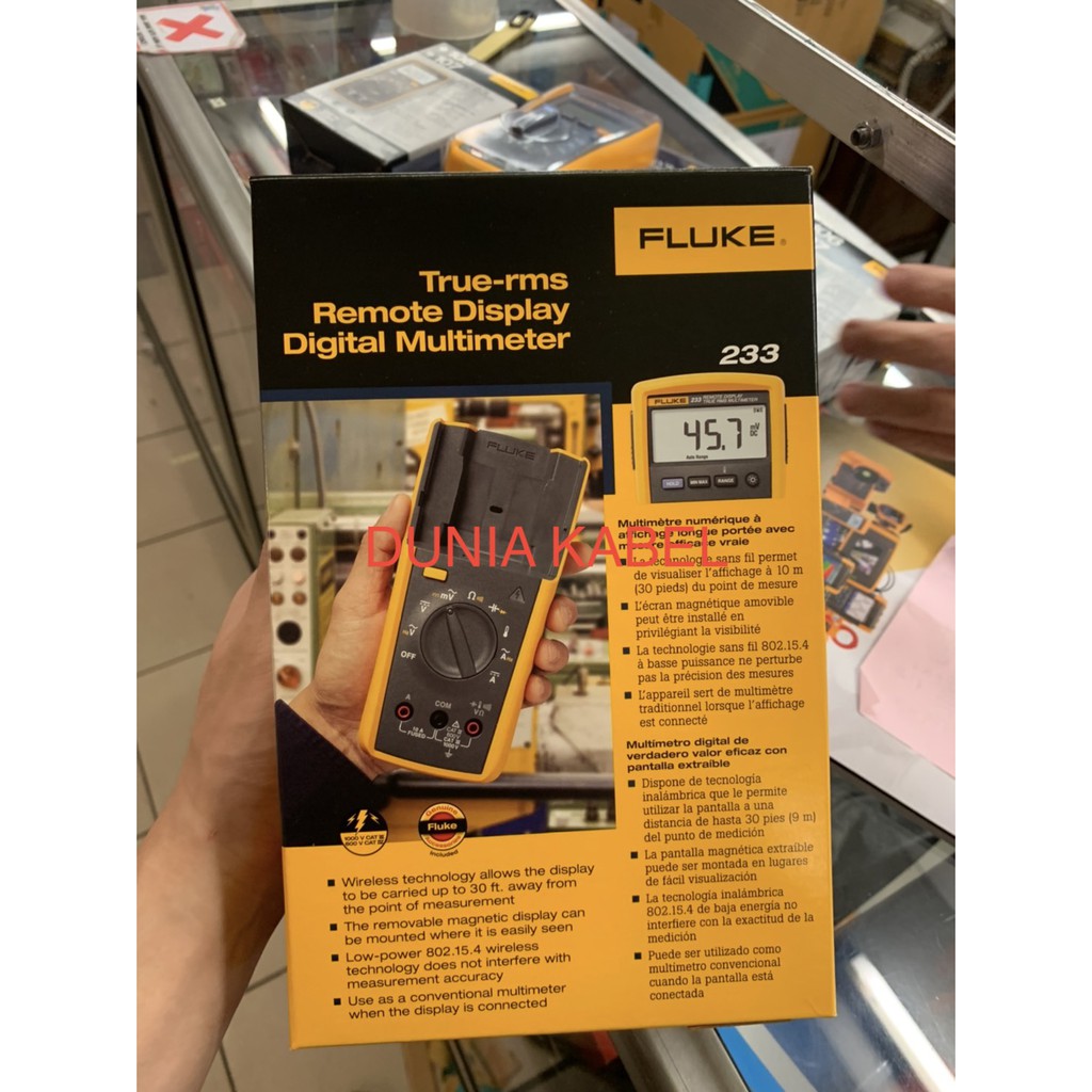Jual Remote Display Digital Multimeter Fluke 233 | Shopee Indonesia
