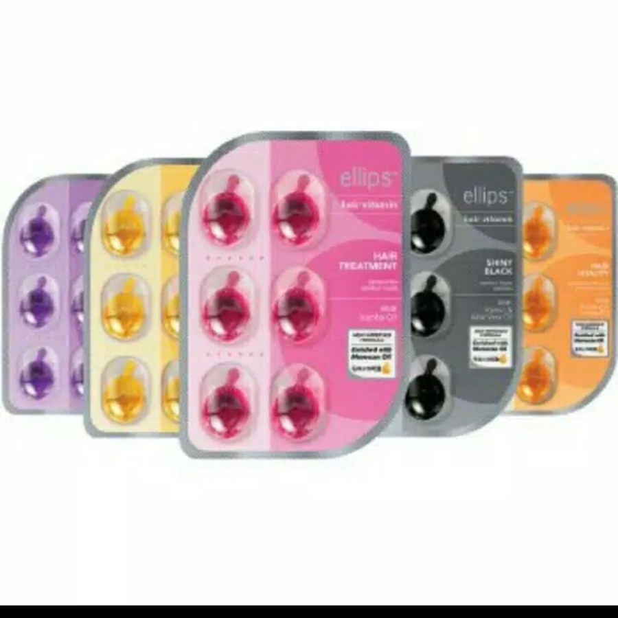 Jual Ellips Hair Vitamin Rambut Blister (Isi 6 Capsule) | Shopee Indonesia