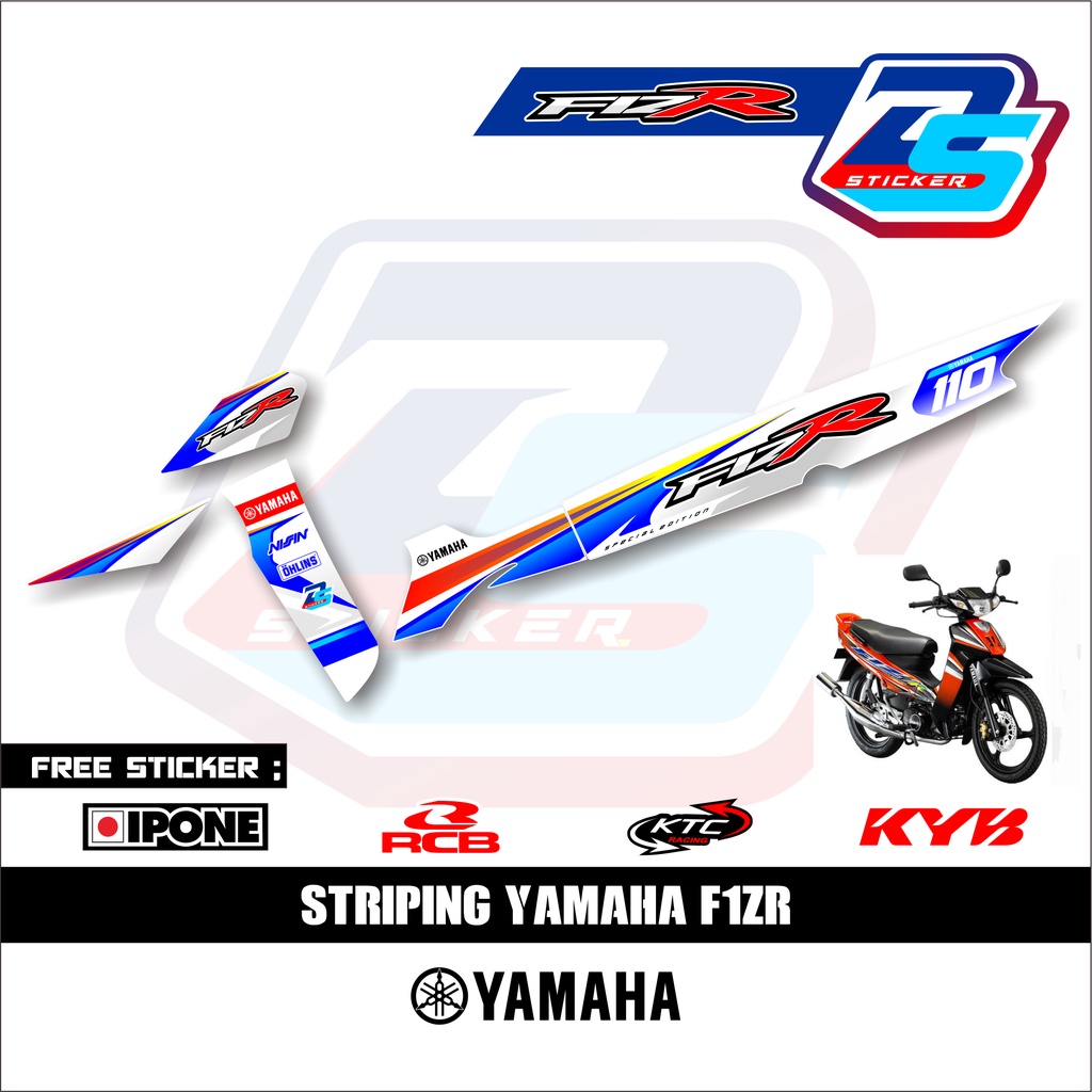Jual Sticker Striping Variasi Motor FIZ R Racing | Shopee Indonesia