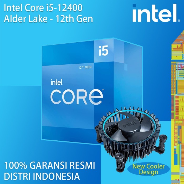 Jual Processor Intel Core i5-12400 Up To 4.4GHz Socket LGA 1700 Alder Lake | Shopee Indonesia