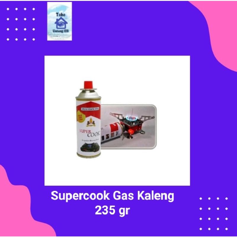 Jual Supercook Gas Kaleng 235 gr | Shopee Indonesia