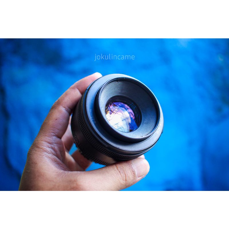 Jual LENSA FIX 50MM F1.8 STM || LENSA BOKEH | Shopee Indonesia