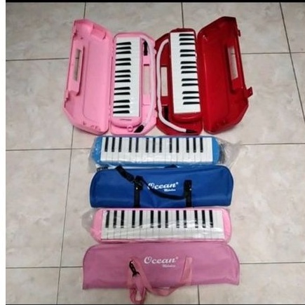 Jual Pianika Alat Musik Tiup Pianika Biru Pink Box Merah Box Pink Box ...