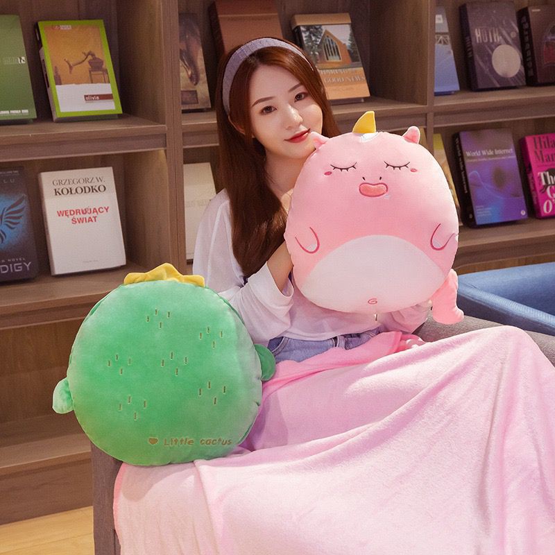 Jual EV B18 Boneka Bantal Selimut 3in1 , Balmut Karakter Avocado ...