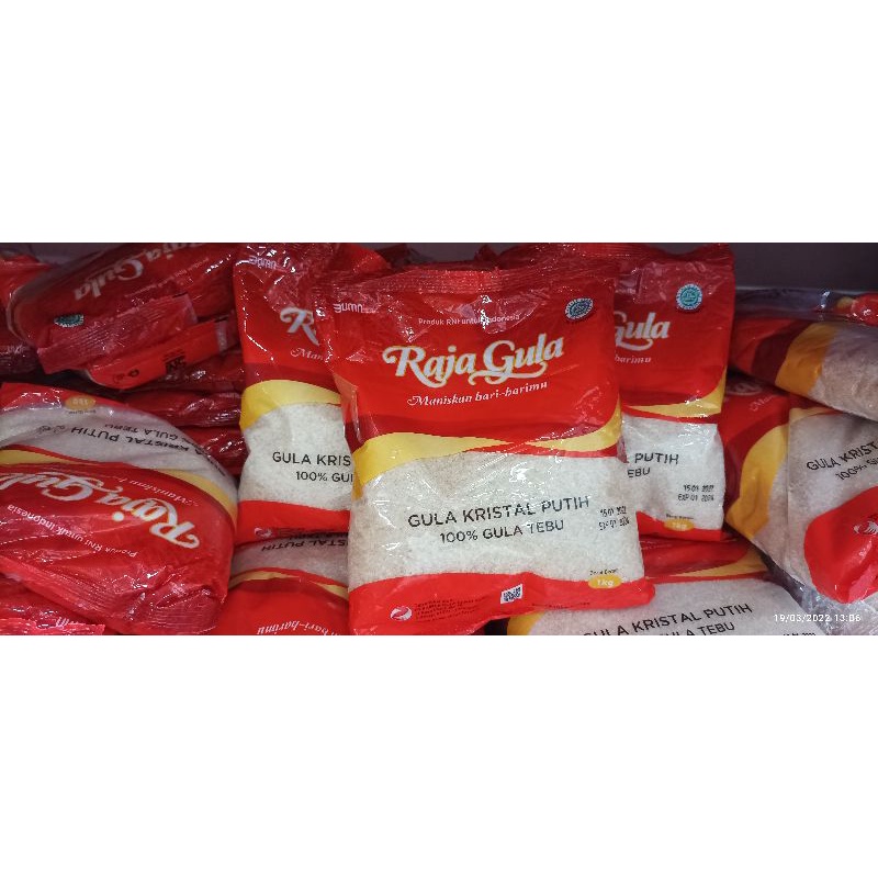Jual Raja Gula 1 kg gula kemasan 1000g manis, bersih dan ber SNI ...