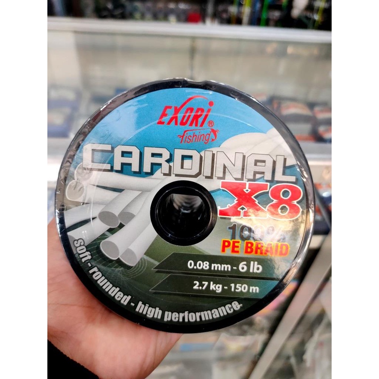 Jual SENAR PE EXORI CARDINAL X8 150m | Shopee Indonesia