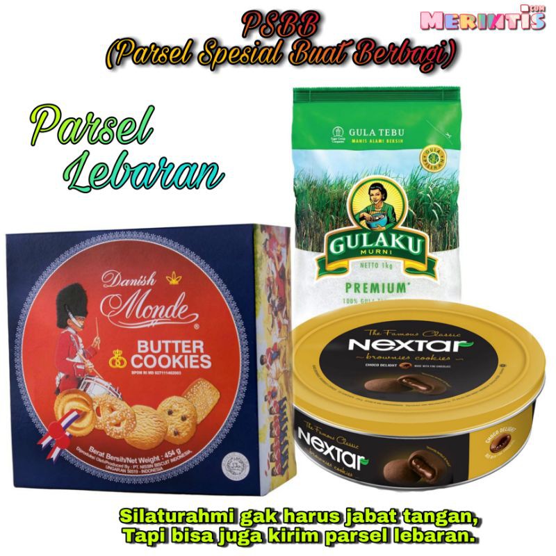 Jual parsel lebaran hemat (gulaku,monde 454 g dan nextar 250g) | Shopee ...