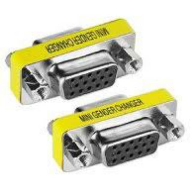 Jual CONVERTER / KONEKTOR / BARREL VGA FEMALE - FEMALE ( SAMBUNGAN VGA ...