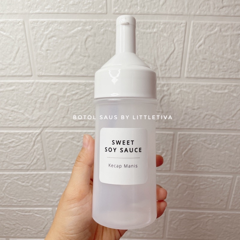 Jual [FREE STICKER LABEL] botol saus dispenser korea jepang botol saos ...