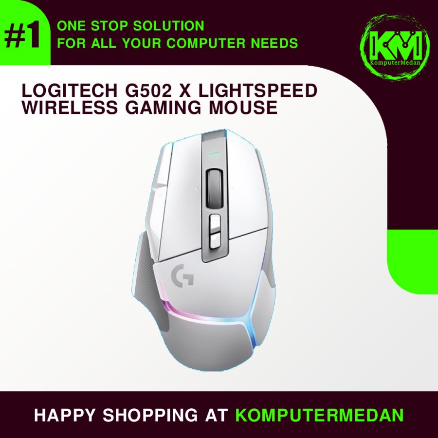 Jual Logitech G502 X Plus Mouse Gaming Wireless RGB HERO 25K DPI - White | Shopee Indonesia