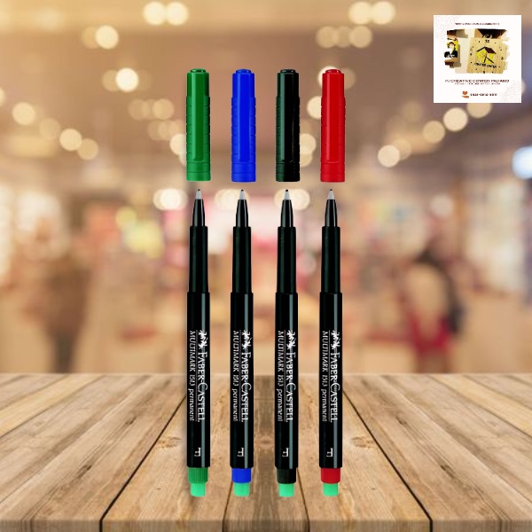 Jual PULPEN PERMANEN FABER M CASTELL MULTIMARK 1513 OHP WATERPROOF 1PCS ...