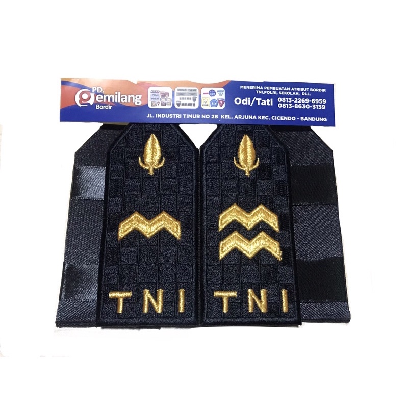 Jual PANGKAT PDU TNI PELDA PELTU | Pangkat PDU TNI | Pelda Peltu ...