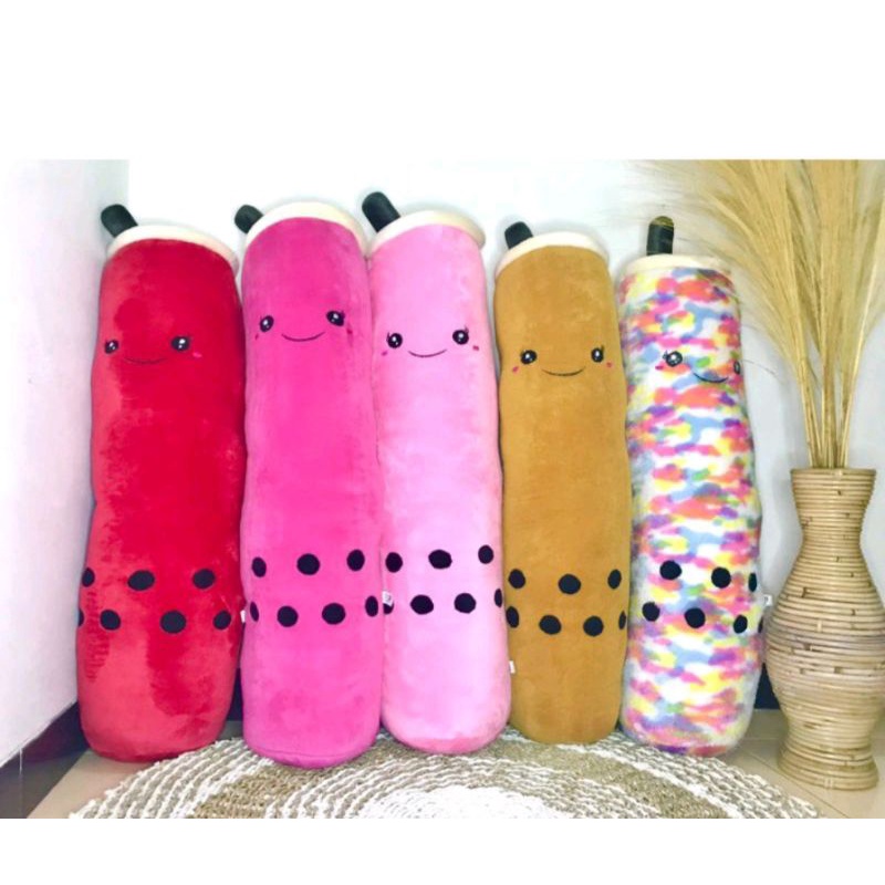 Jual Boneka guling Boba dewasa panjang 95cm Viral Tiktok | Shopee Indonesia