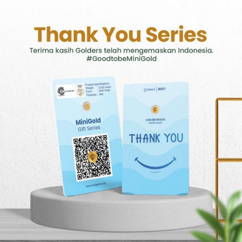 Jual Minigold Gift Series 0.025 0,025 Gram Emas Mini Murni 24 Karat ...