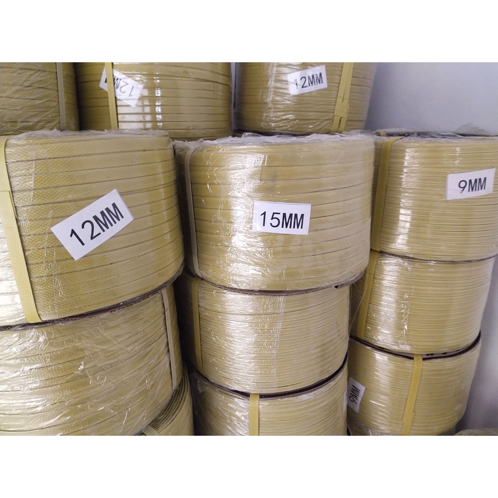 Jual TALI STRAPPING BAND / TALI PACKING KLEM UK 9 MM, 12M M, 15 MM ( 7 ...