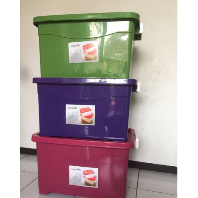 Jual KONTAINER BOX 50 LITER. HANYA WILAYAH SURABAYA. GOSEND/GRAB ...