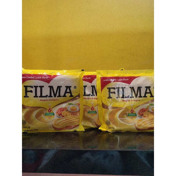 Jual Mentega Filma Margarine Sachet - 200g | Shopee Indonesia