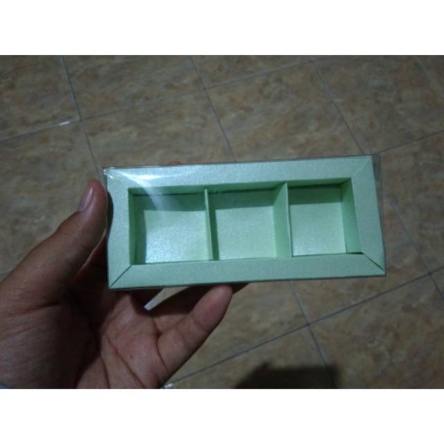 Jual Box coklat sekat handmade | 3 sekat (box nya saja) | Shopee Indonesia