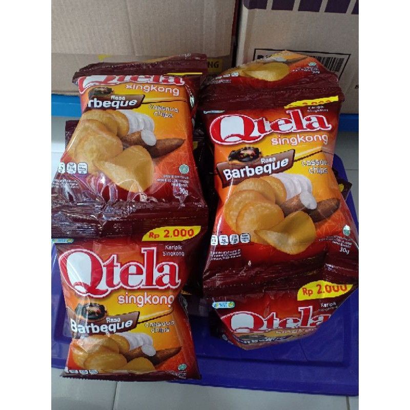 Jual Qtela singkong 30 gram isi 10 bks kemasan jumbo | Shopee Indonesia
