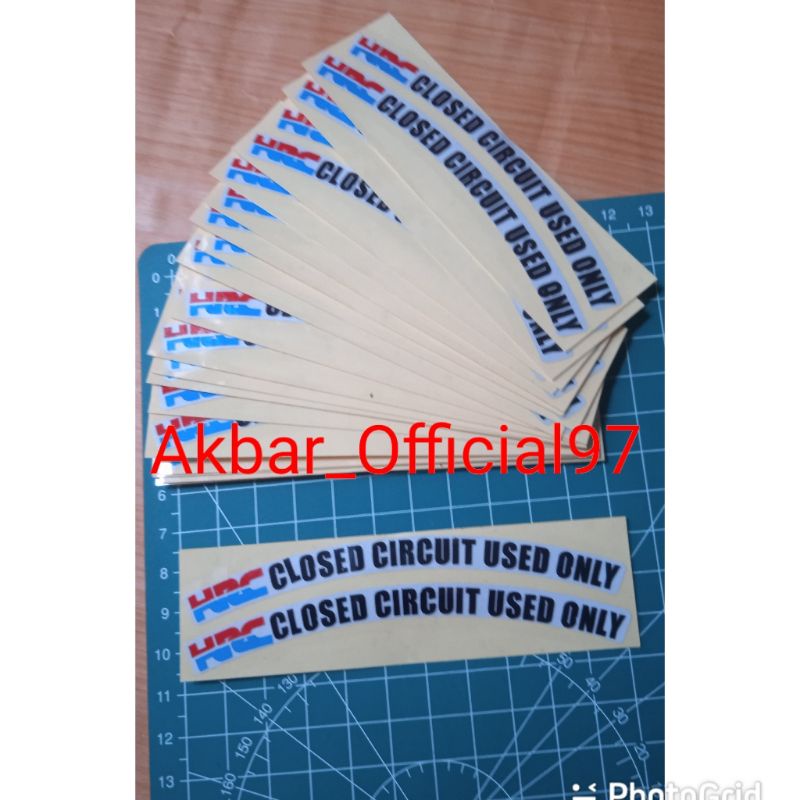 Jual STIKER VELG HRC | Shopee Indonesia