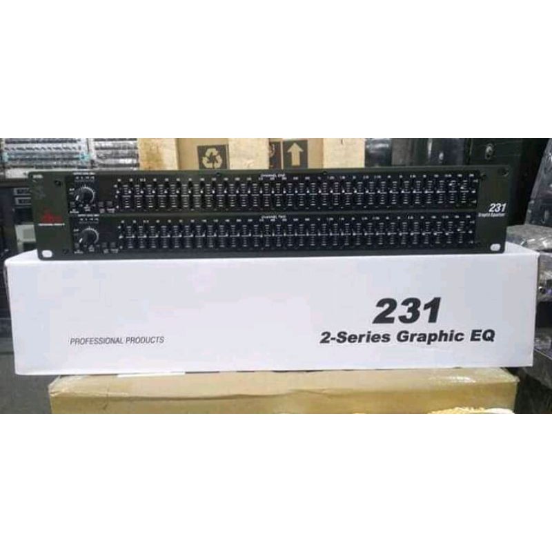 Jual EQUALIZER DBX 231 Baru murah (2x31 Chanel) | Shopee Indonesia