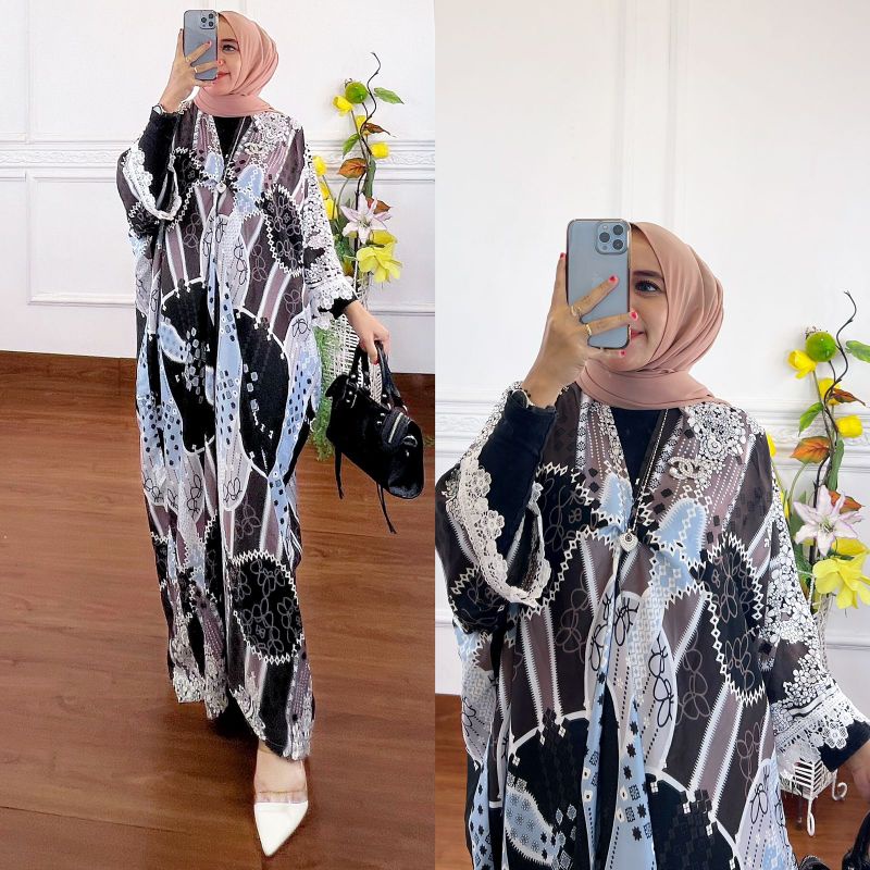 Jual 872521 Tiara kaftan by Extu | Shopee Indonesia