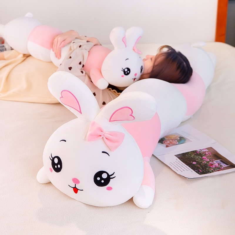 Jual HFN Guling Boneka Bunny Ulat Bahan Plush | Shopee Indonesia