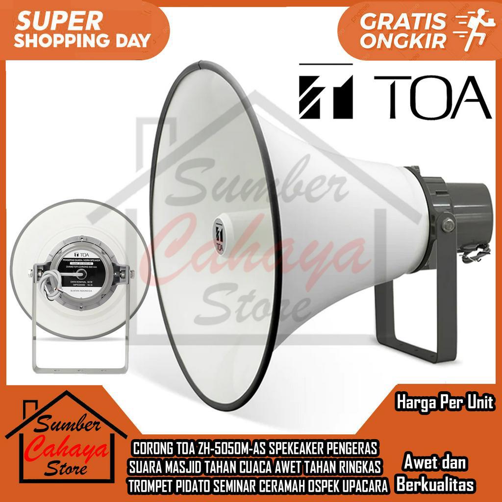 Jual CORONG TOA ZH-5050M-AS SPEKEAKER PENGERAS SUARA MASJID ADZAN ADJAN ...