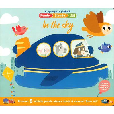 Jual Buku Anak Import - Ready Steady Go: In The Sky (Jigsaw Board Book ...
