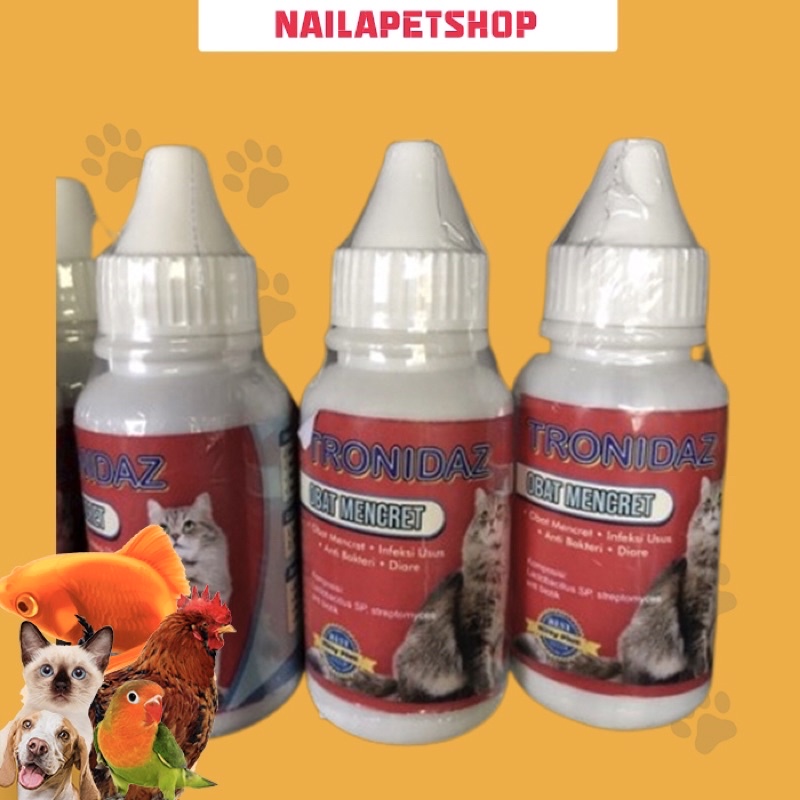 Jual OBAT KUCING TRONIDAZ / OBAT MENCRET KUCING | Shopee Indonesia