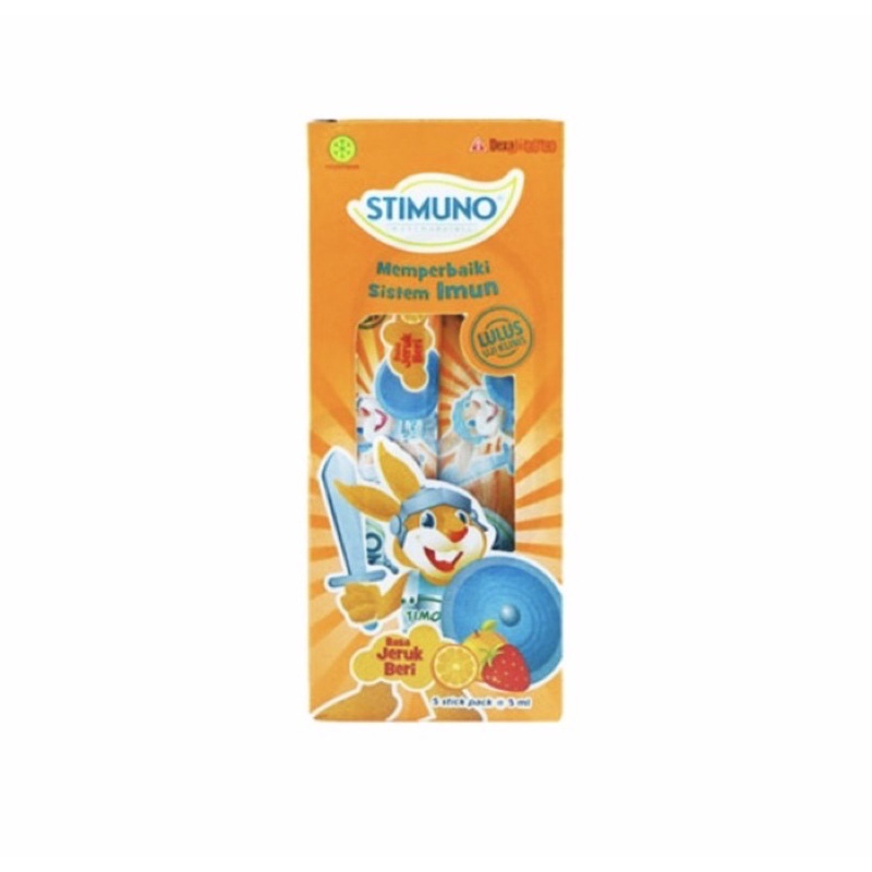 Jual Stimuno stick pack orange berry box isi 5 ( meningkatkan imun anak ...