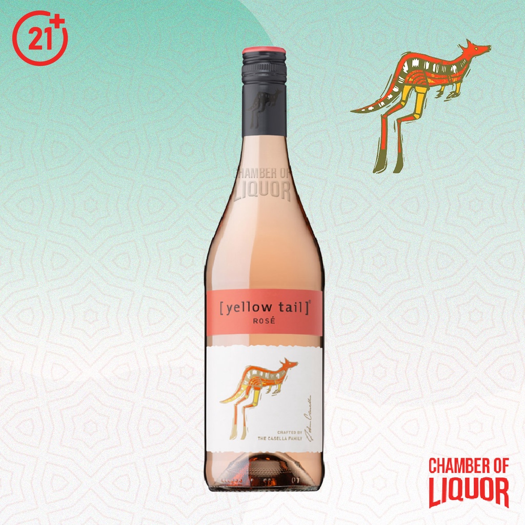 Jual Yellow Tail Rose Australian Wine 750ml | Shopee Indonesia