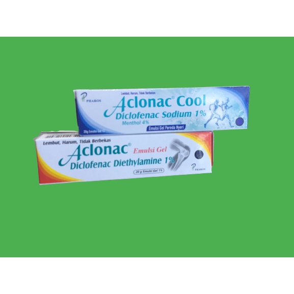 Jual ACLONAC EMULSI GEL / COOL ISI 20 GRAM ORI | Shopee Indonesia