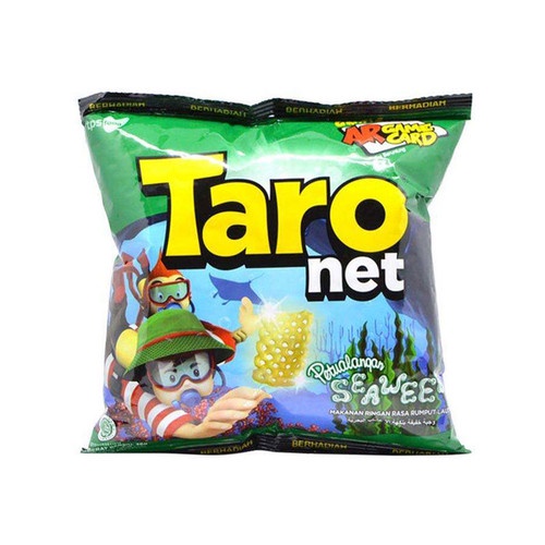 Jual Taro Snack Net Seaweed 9gr | Shopee Indonesia