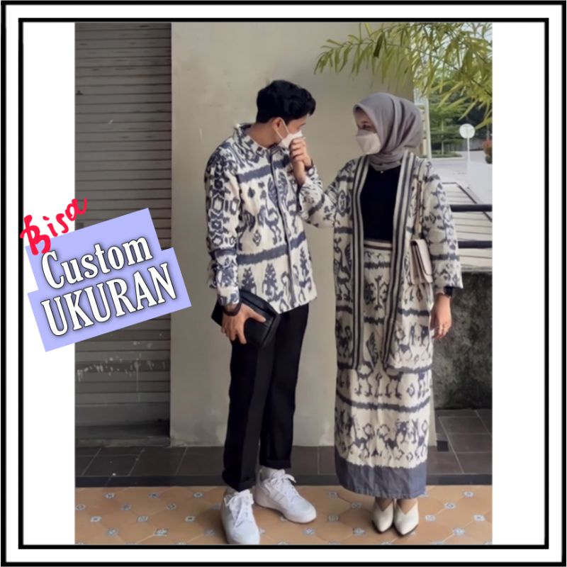 Jual Baju Tenun Couple - Madam Set Couple Etnik NTT, Baju Etnik Pasangan Kondangan | Shopee ...