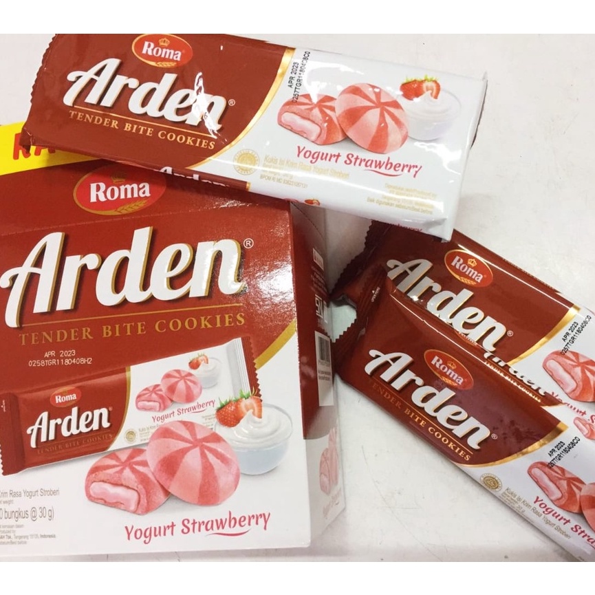 Jual Roma Arden Tender Bite Cookies Kukis isi Krim - Pilih Varian Rasa ...