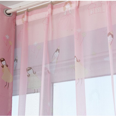 Jual Vitrase+anak+Vitrase Tirai+pink+PRINCESS | Shopee Indonesia