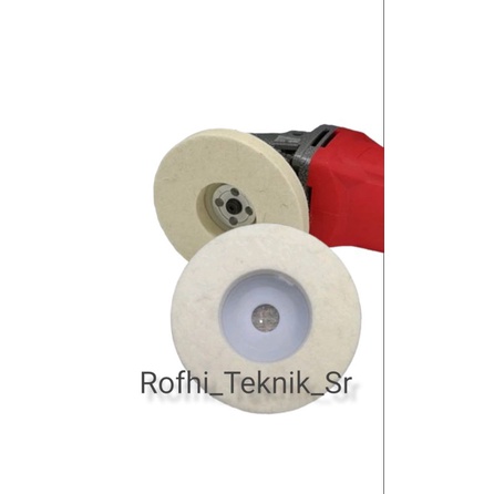 Jual WOOL POLES PUTIH, WOOL WOL POLISHER DISC DISK WHEEL MATA GERINDA ...