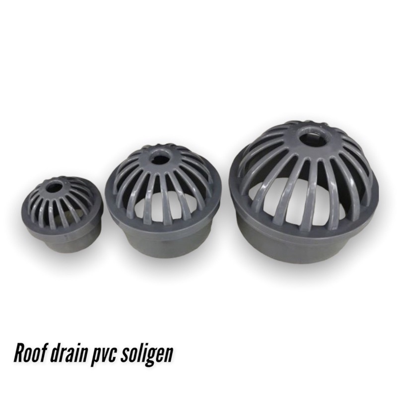 Jual SOLIGEN Roof Drain PVC 2inch 2.5inch 3inch 4inch Saringan Talang ...