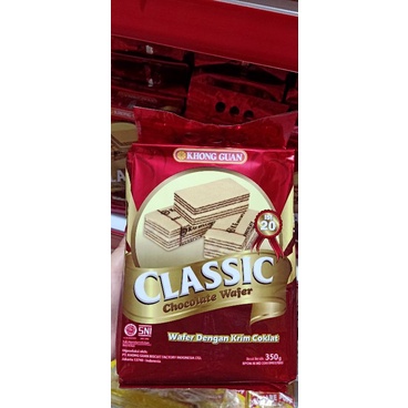 Jual wafer CLASSIC KHONGGUAN isi 20bungkus | Shopee Indonesia