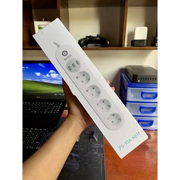 Jual Bardi Smart Extension Power Strip (Smart Stop Kontak Wi-Fi) | Shopee Indonesia