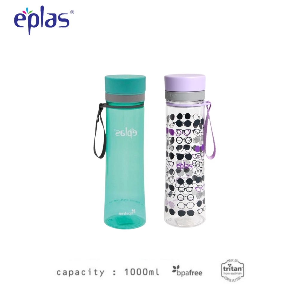 Jual Botol Minum Eplas 2 pcs Water Bottle Set, 1000+1000ML, Water ...