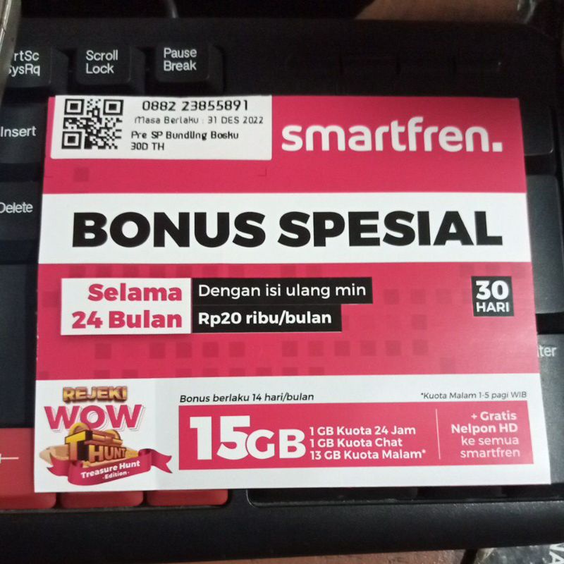 Jual KARTU SMARTFREN 0K | Shopee Indonesia