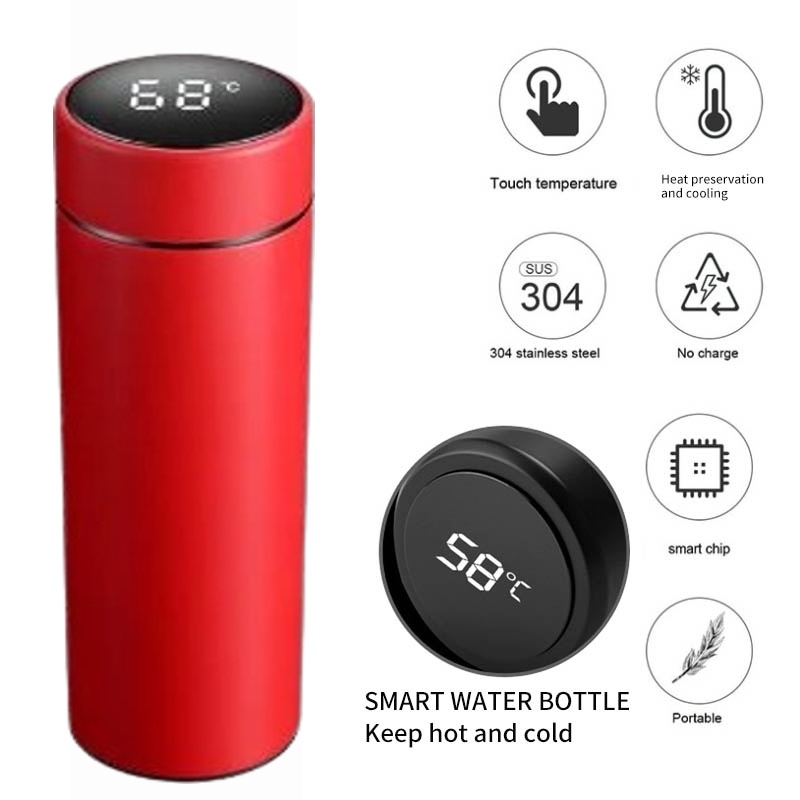 Jual Thermos Air Panas Mini stainless 500ml Tahan 24 Jam LED Display ... Jual Thermos Air Panas Mini stainless 500ml Tahan 24 Jam LED Display ...