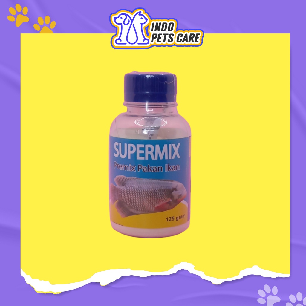 Jual SUPLEMEN PERTUMBUHAN IKAN - SUPER MIX VITAMIN IKAN 150GR- CAMPURAN ...