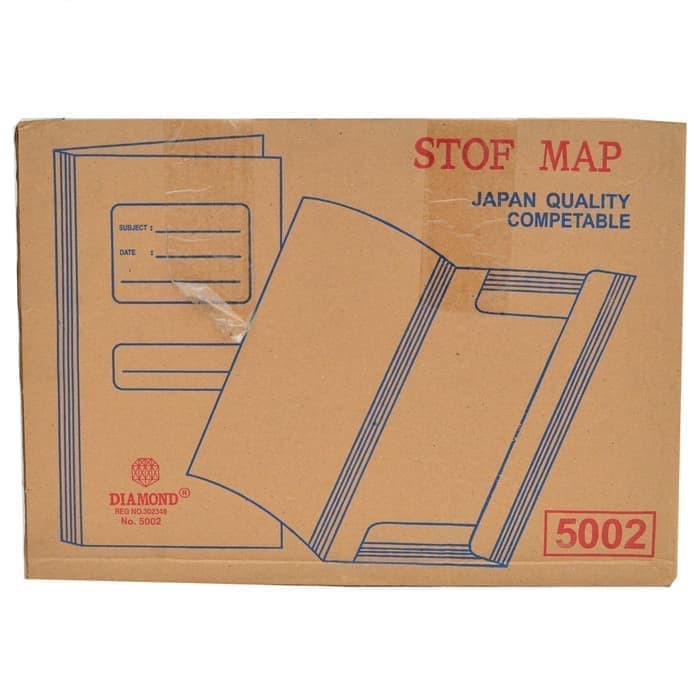 Jual Map Diamond 5002 Folio / Stop Map Diamond 5002 / 1 PAK ISI 50 PCS ...